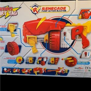 Nerf | Toys | New Ryans World Dart Tag Renegade Pump Action Blaster ...